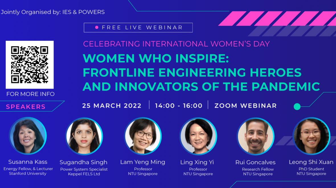 Webinar - Women Who Inspire: Frontline Engineering Heroes & Innovators of the Pandemic | Seattle ...